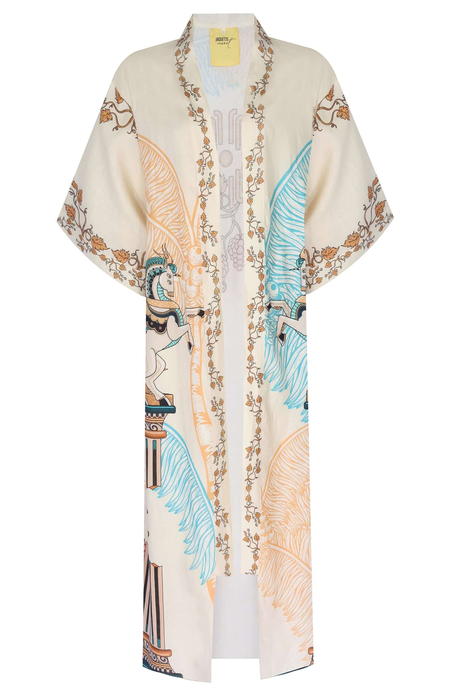 JILDA PANIA - %100 Linen White